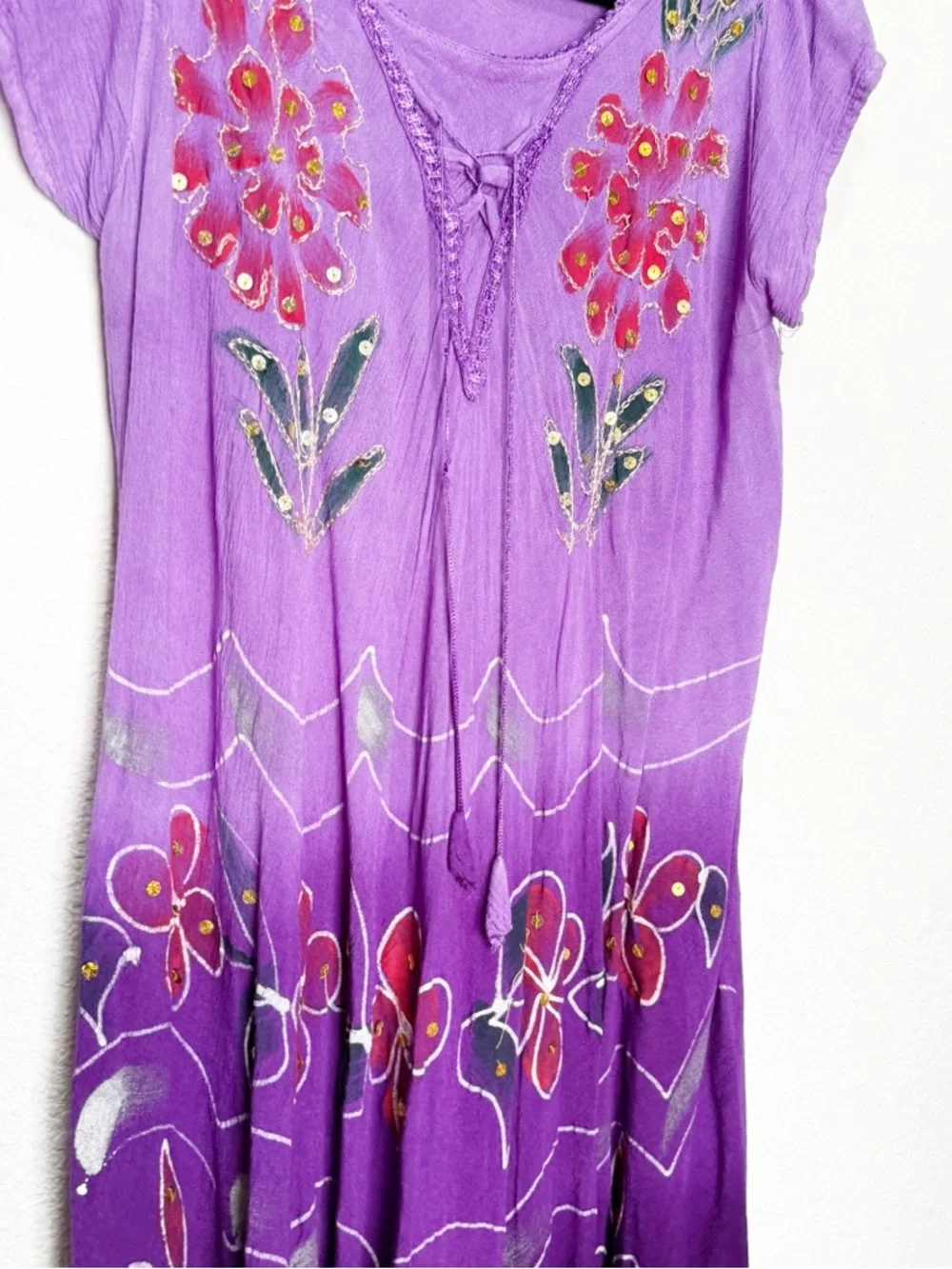 Beach By Exist | Dresses | Beach Embroidered Handkerchief Boho Gypsy ...